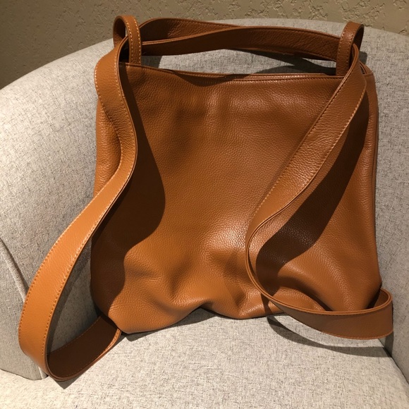 Bevini Modena | Bags | Bevini Modena Leather Shoulder Bag Backpack ...